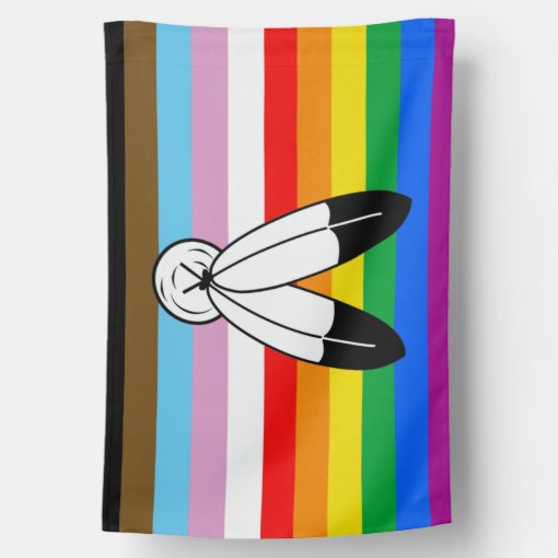 LGBTQ+ Two-Spirit Progress Pride Flag | Zazzle