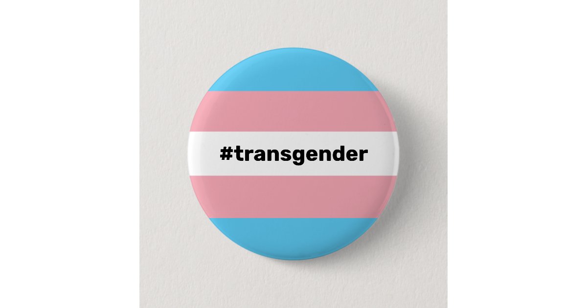 LGBTQI+ Transgender Pride Flag Button | Zazzle