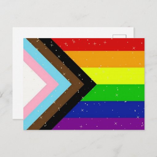LGBTQIA+ PRIDE POSTCARD | Zazzle