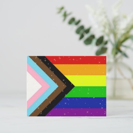 LGBTQIA+ PRIDE POSTCARD | Zazzle