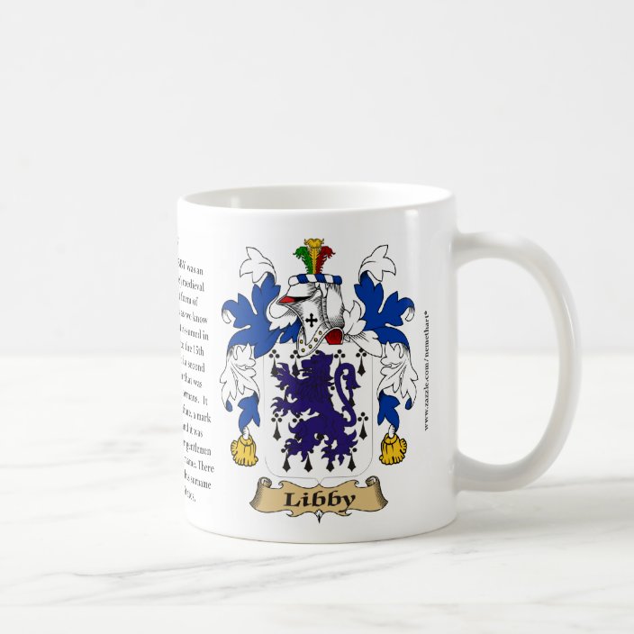 Libby, the Origin, the Meaning and the Crest Coffee Mug | Zazzle.com
