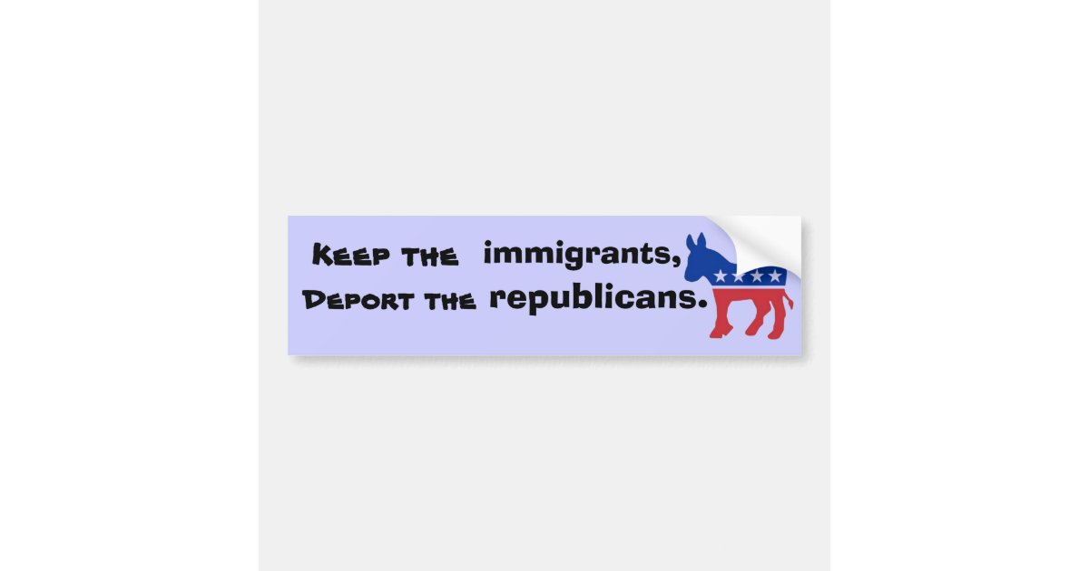 Liberal Bumper Sticker | Zazzle