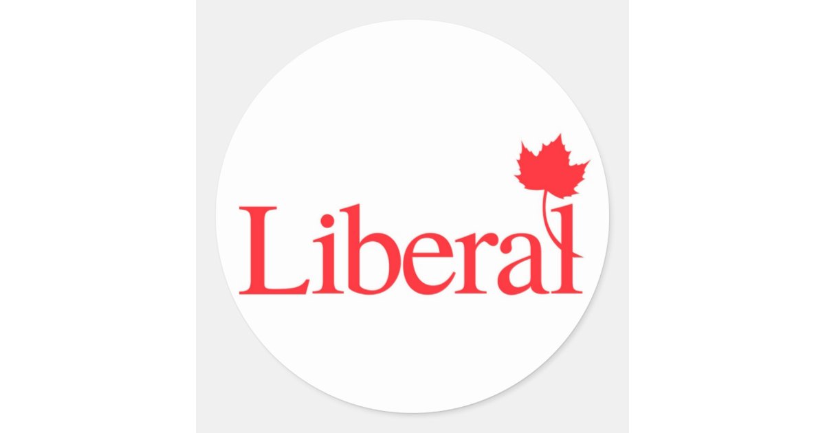 Liberal Party Logo Classic Round Sticker | Zazzle