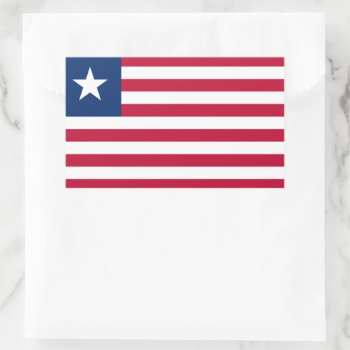 Liberia* Flag Sticker | Zazzle