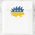 Libertarian Party Porcupine Sticker | Zazzle