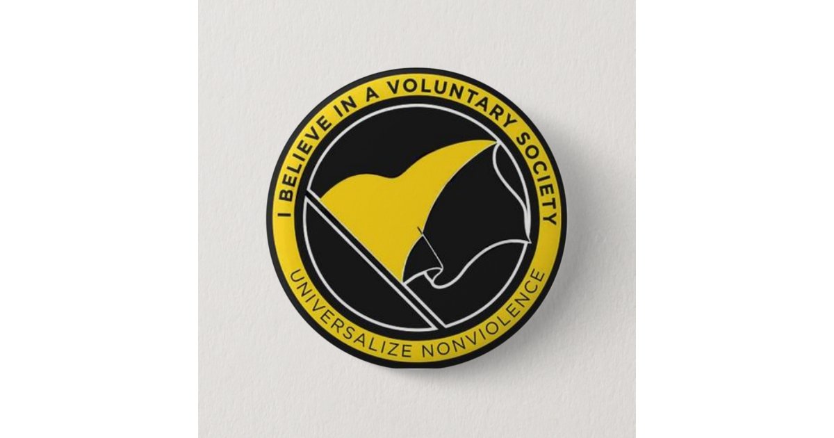 Libertarian pin | Zazzle