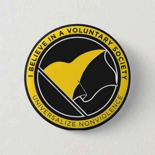 Libertarian pin | Zazzle