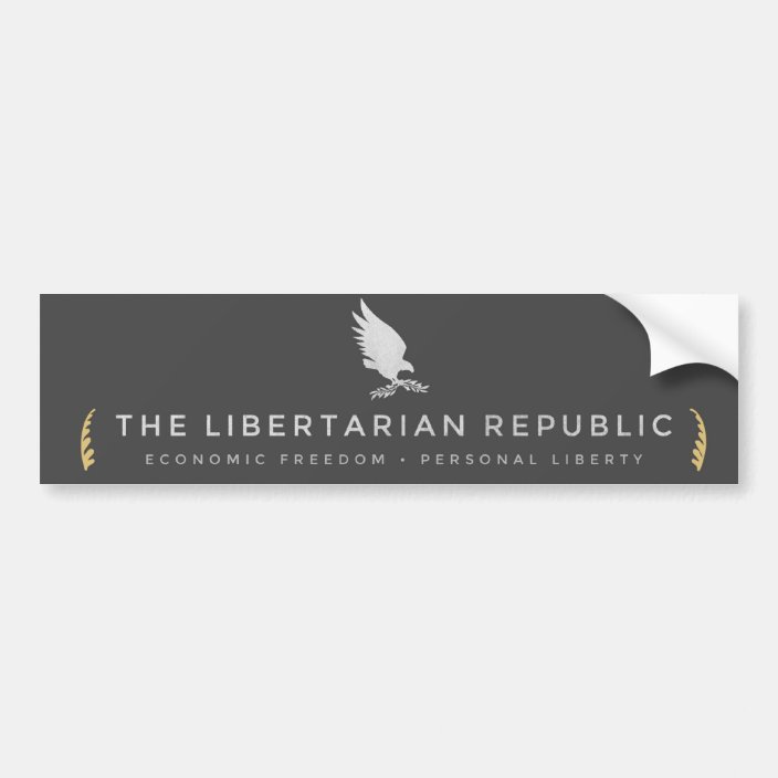 Libertarian Republic Bumper Sticker | Zazzle.com