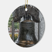 Liberty Bell Ceramic Ornament | Zazzle