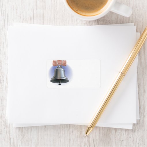 Liberty Bell Label | Zazzle