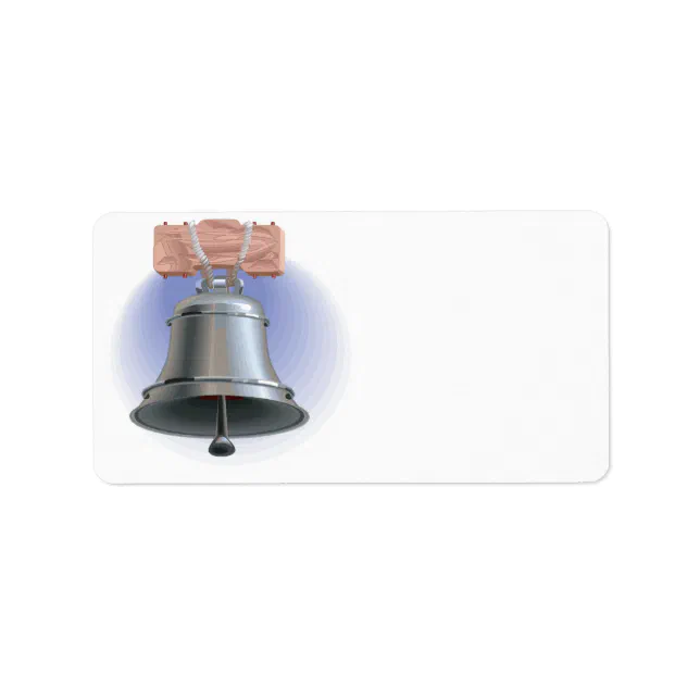 Liberty Bell Label | Zazzle