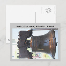 liberty bell, Philadelphia, Pennsylvania Postcard | Zazzle