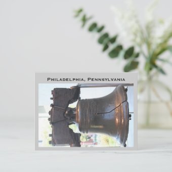 liberty bell, Philadelphia, Pennsylvania Postcard | Zazzle