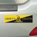 Liberty Death Bumper Sticker | Zazzle