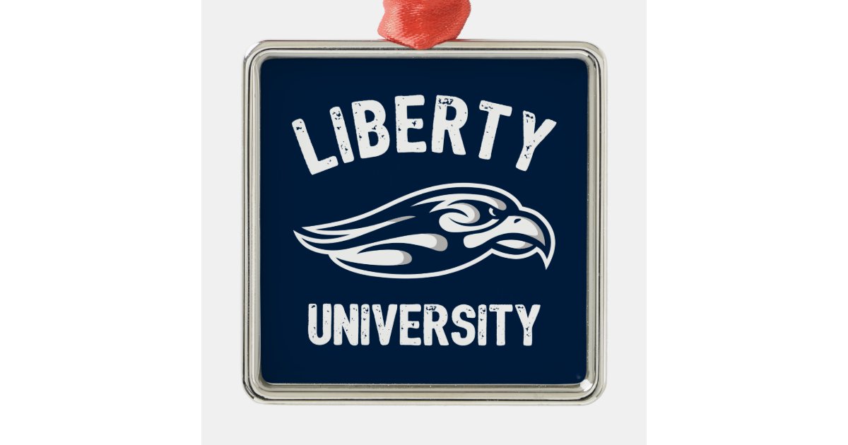 Liberty Flames Logo Metal Ornament | Zazzle