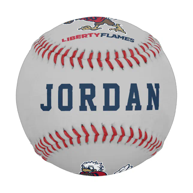 Liberty Flames Sparky Baseball | Zazzle