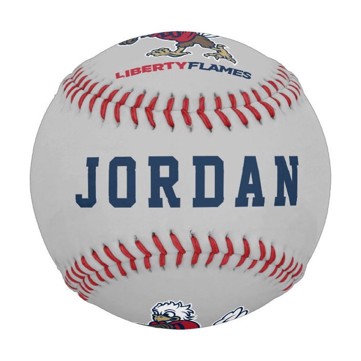 Liberty Flames Sparky Baseball | Zazzle.com