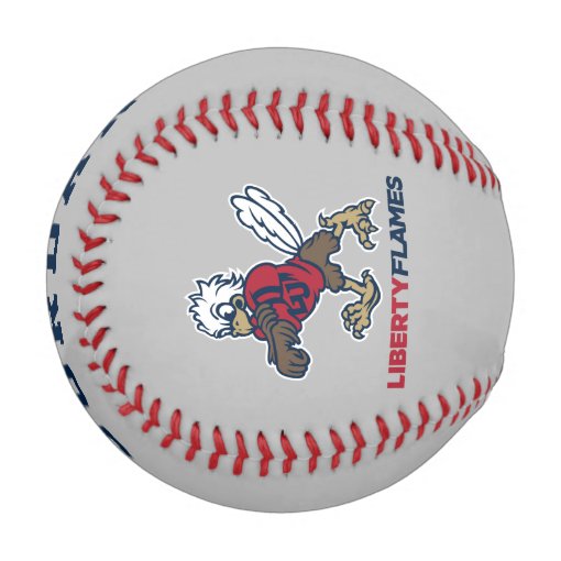 Liberty Flames Sparky Baseball | Zazzle