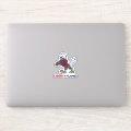 Liberty Flames Sparky Sticker | Zazzle