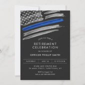 LIBERTY Police Law Enforcement Retirement Party Invitation | Zazzle