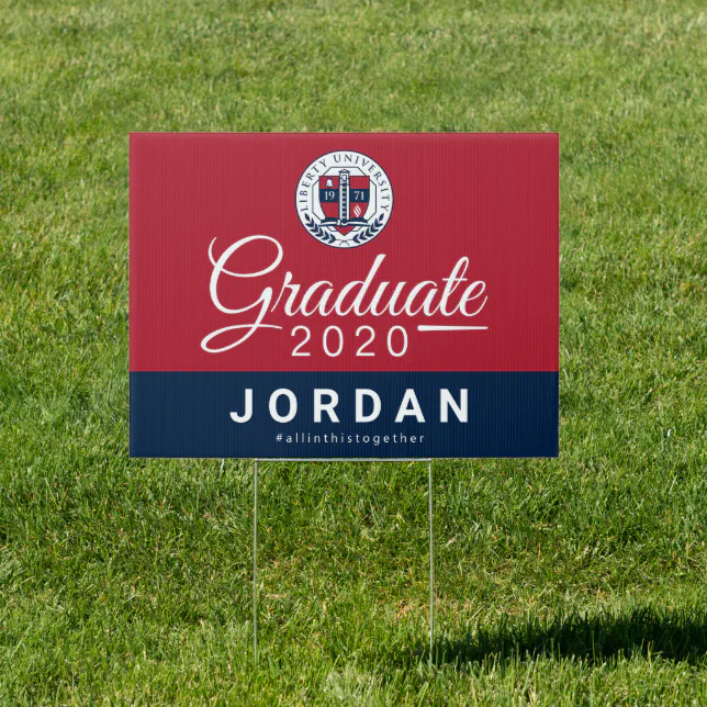 Liberty University 2020 Graduate Sign | Zazzle