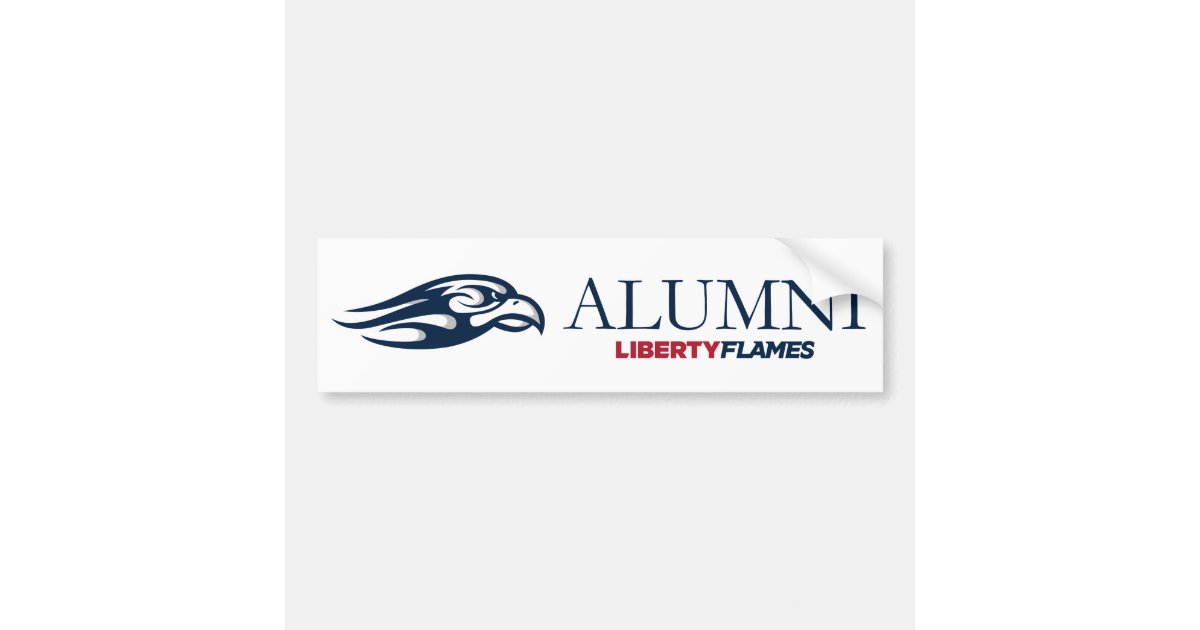 Liberty University Alumni Bumper Sticker | Zazzle