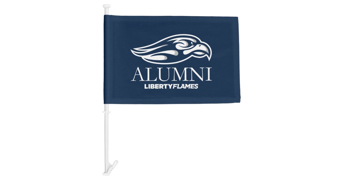 Liberty University Alumni Car Flag | Zazzle