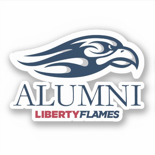 Liberty University Alumni Sticker | Zazzle