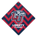 Liberty University Chevron Pattern Graduation Cap Topper | Zazzle