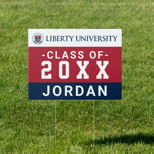 Liberty University | Graduate Class of Sign | Zazzle