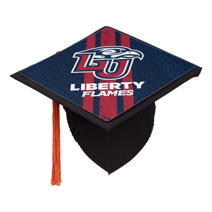 Liberty University Jersey Graduation Cap Topper | Zazzle