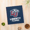 Liberty University Logo Watermark 3 Ring Binder | Zazzle