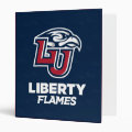 Liberty University Logo Watermark 3 Ring Binder | Zazzle