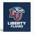 Liberty University Logo Watermark 3 Ring Binder | Zazzle