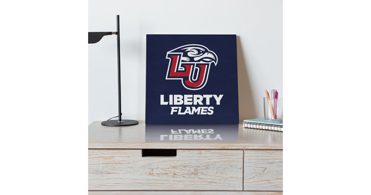 Liberty University Logo Watermark Canvas Print | Zazzle