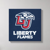 Liberty University Logo Watermark Canvas Print | Zazzle