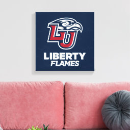 Liberty University Logo Watermark Canvas Print | Zazzle