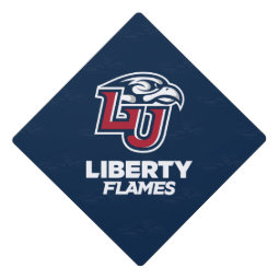 Liberty University Logo Watermark Graduation Cap Topper | Zazzle