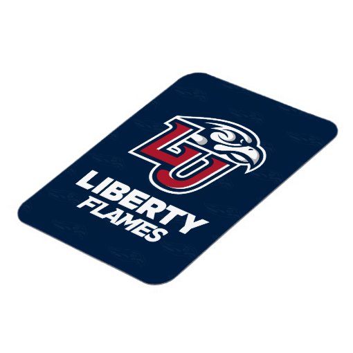 Liberty University Logo Watermark Magnet | Zazzle