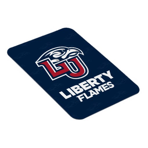 Liberty University Logo Watermark Magnet | Zazzle