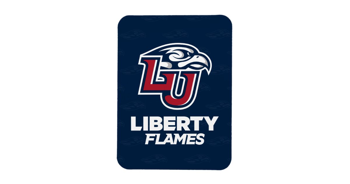 Liberty University Logo Watermark Magnet | Zazzle