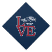 Liberty University Love Graduation Cap Topper | Zazzle