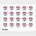 Liberty University Mom Square Sticker | Zazzle