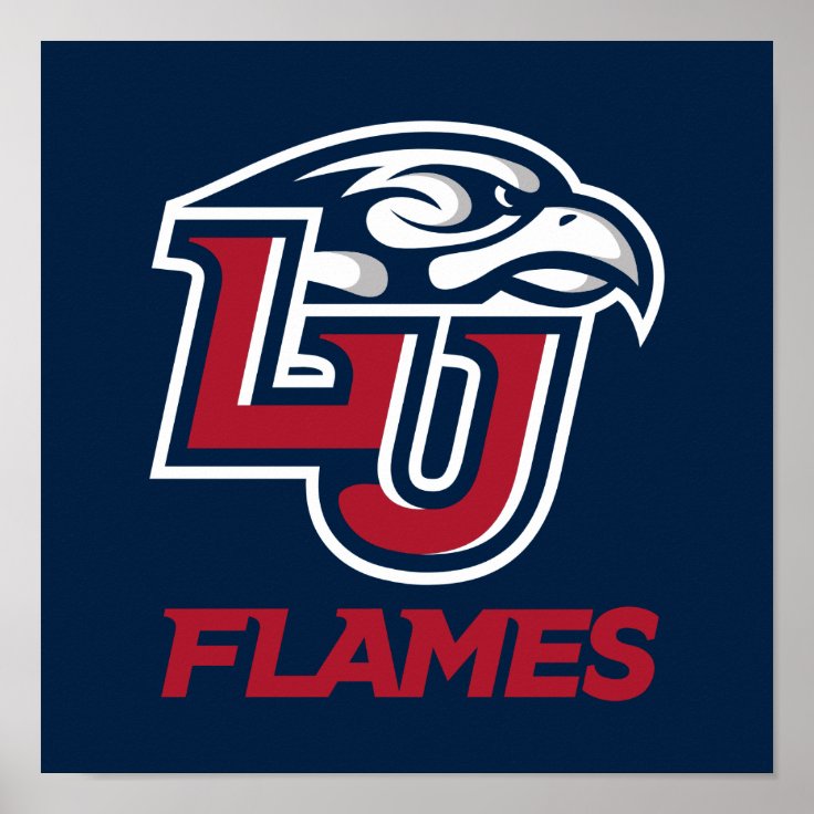 Liberty University Primary Logo Poster | Zazzle