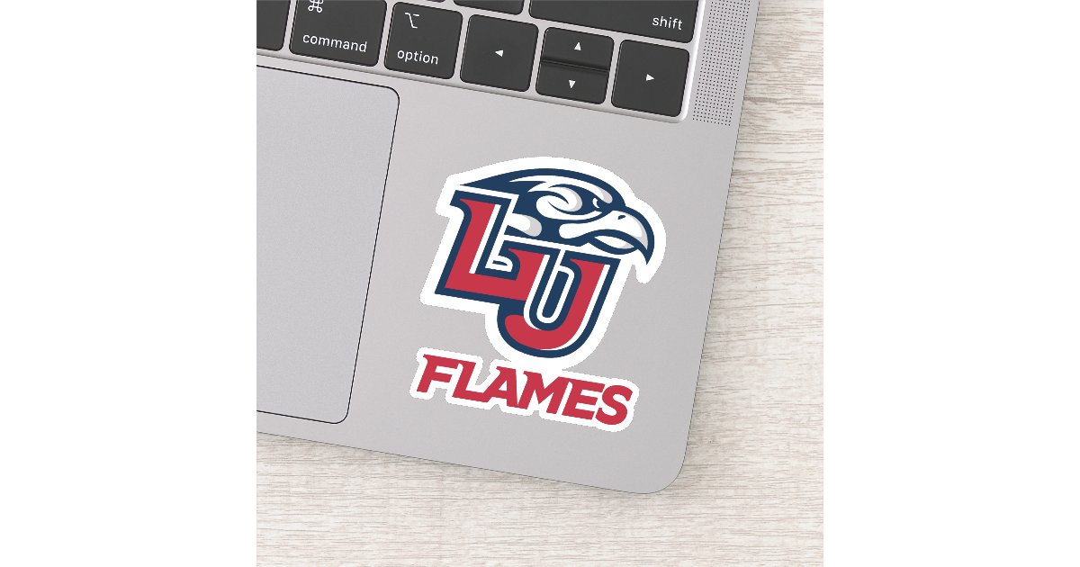 Liberty University Primary Logo Sticker | Zazzle