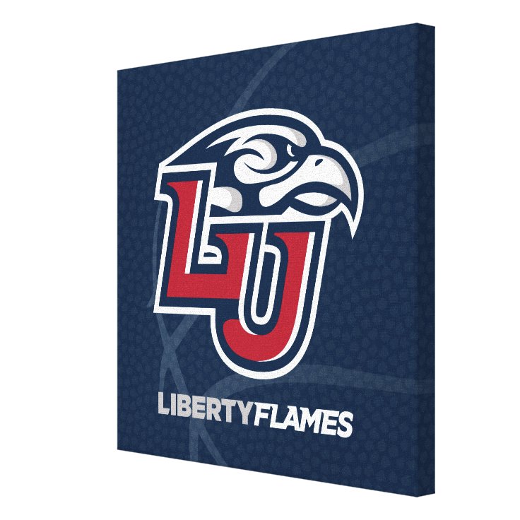 Liberty University State Basketball Canvas Print | Zazzle