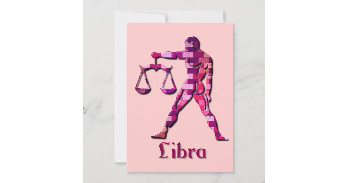 Libra Invitation | Zazzle