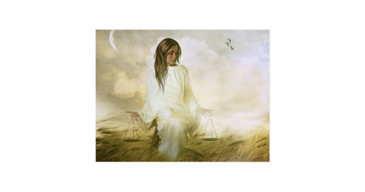Libra Postcard | Zazzle.com