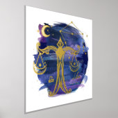 Libra Scales Sign of the Zodiac Custom Birth Date | Zazzle