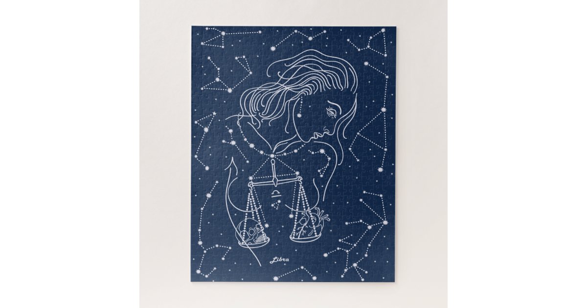 Libra zodiac sign jigsaw puzzle | Zazzle